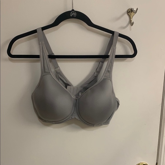 Wacoal | Intimates & Sleepwear | Wacoal Gray Fullcoverage Bra With Lace ...